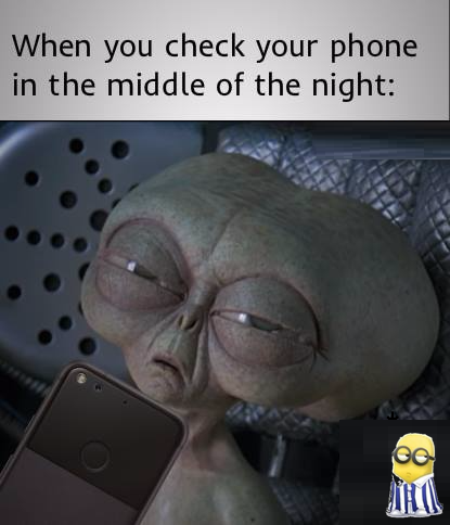 When You Check Your Phone In The Middle Of The Night Pictures, Photos ...
