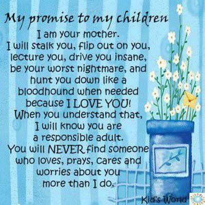 My Promise To My Children Pictures, Photos, and Images for Facebook ...
