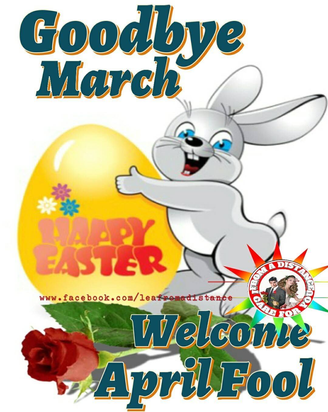 Goodbye March Welcome April Fool Pictures, Photos, and Images for ...