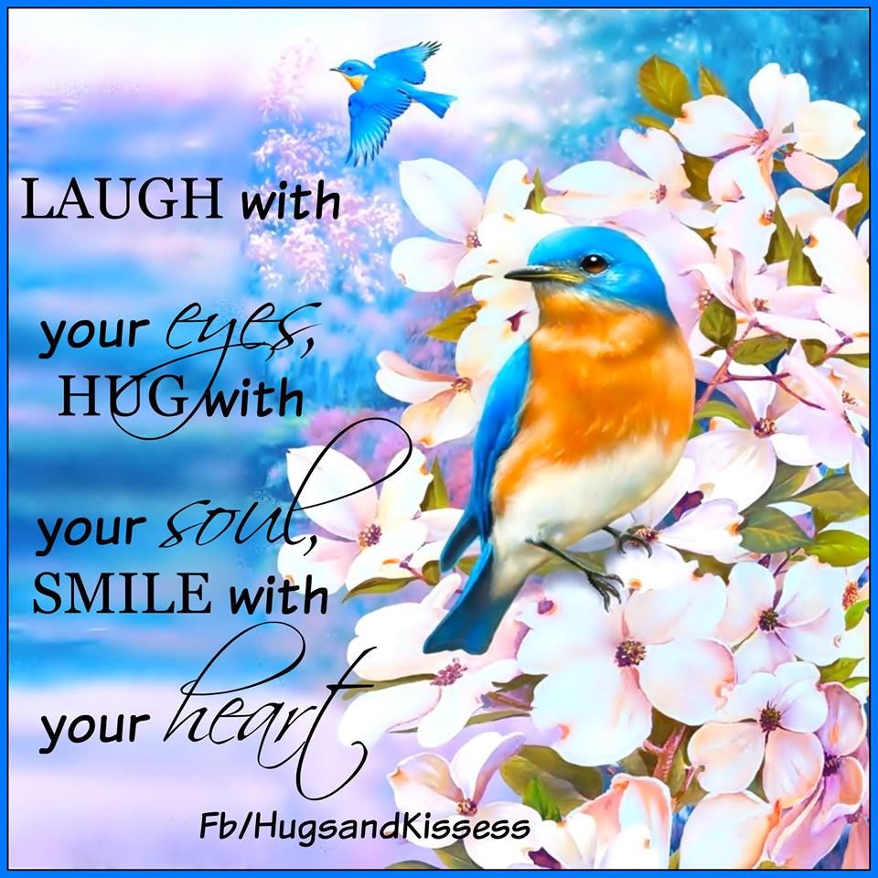 Laugh With Your Eyes, Hug With Your Soul, Smile With Your Heart ...