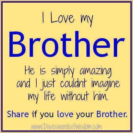 I Love My Brother Pictures, Photos, and Images for Facebook, Tumblr ...