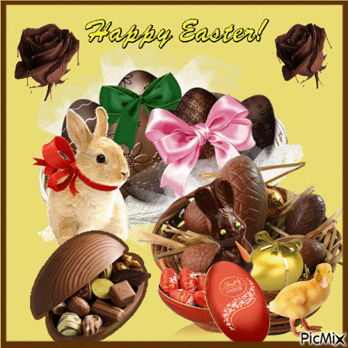 Happy Easter Chocolate Gif Pictures, Photos, and Images for Facebook ...