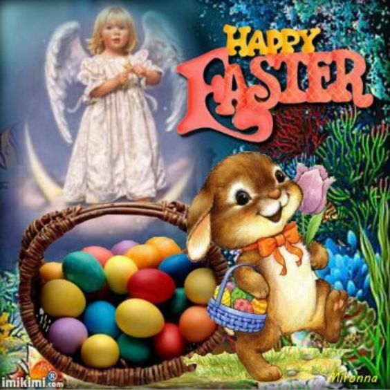 Happy Easter Angel Bunny Quote Pictures, Photos, and Images for ...