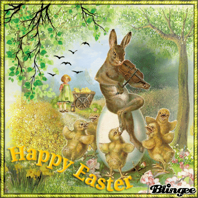 Musical Happy Easter Bunny Animation Pictures, Photos, and Images for ...