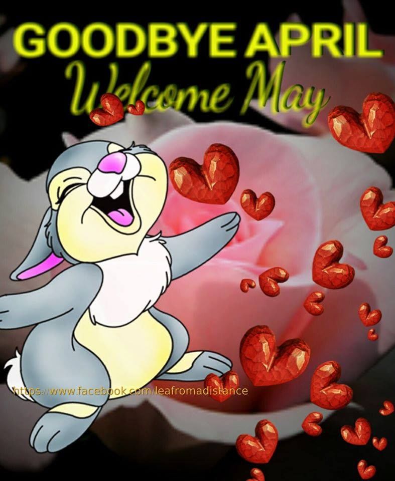 Goodbye April, Welcome May Pictures, Photos, and Images for Facebook ...
