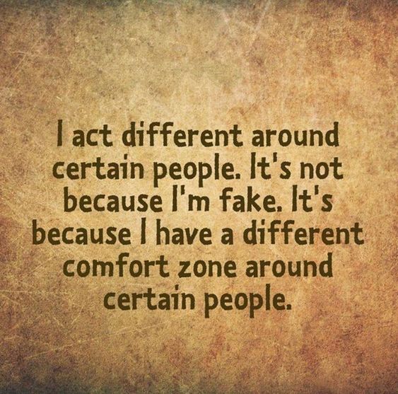 I Act Different Around Certain People. Pictures, Photos, and Images for ...