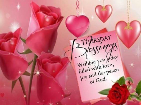 Hearts And Rose Thursday Blessings Pictures, Photos, and Images for ...