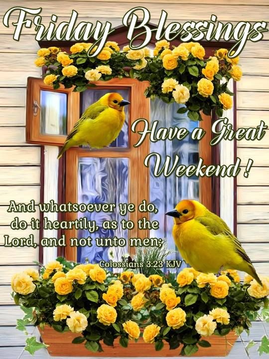 Great Weekend - Friday Blessings Pictures, Photos, and Images for ...