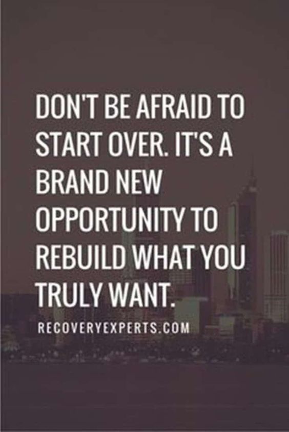 Don't Be Afraid To Start Over Pictures, Photos, and Images for Facebook ...