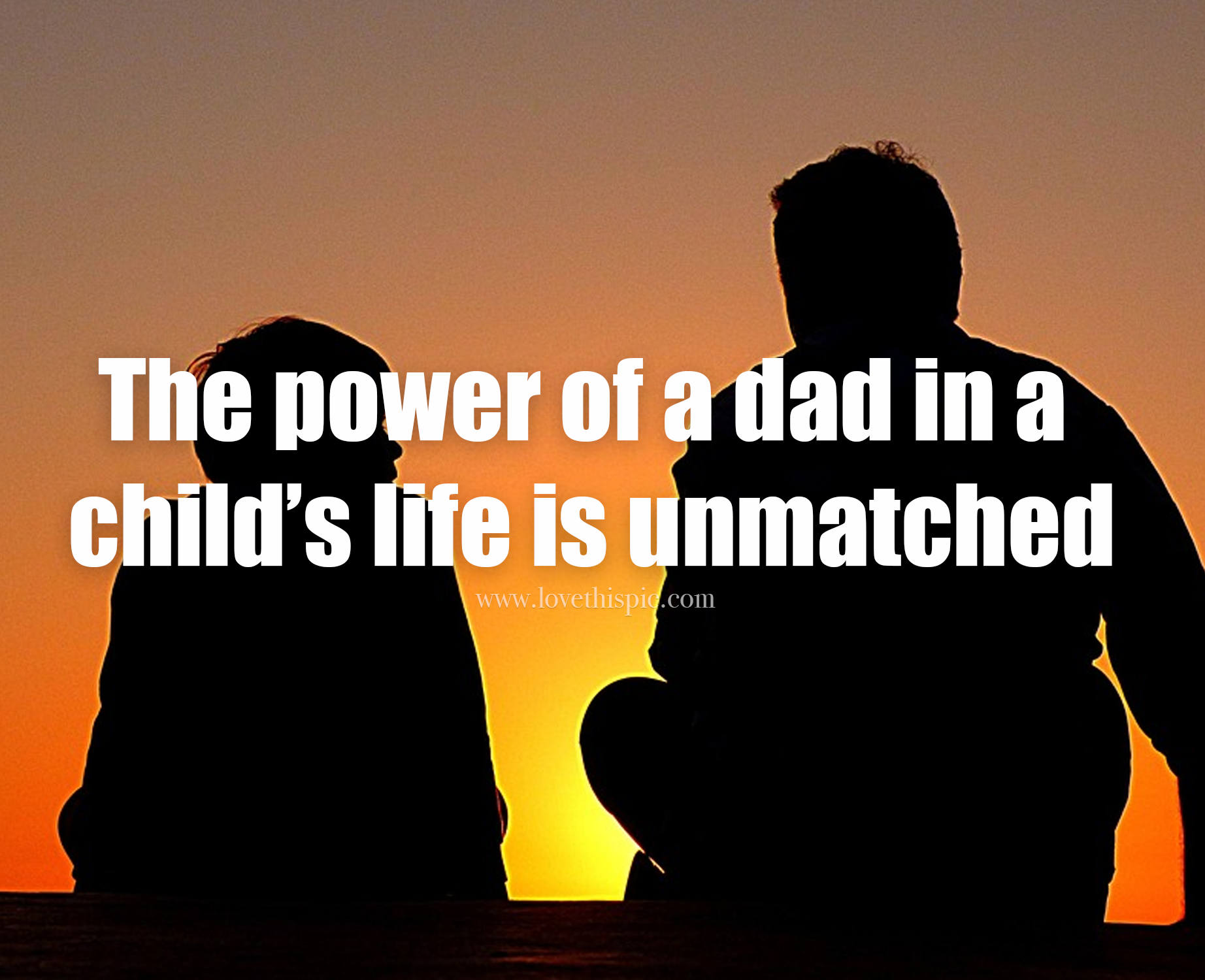 The Power Of A Dad In A Child’s Life Is Unmatched Pictures, Photos, and ...