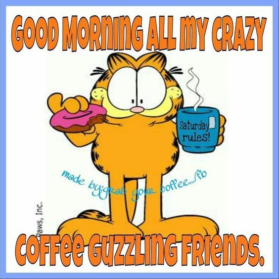 Good Morning All My Crazy Coffee Guzzling Friends Pictures, Photos, and ...