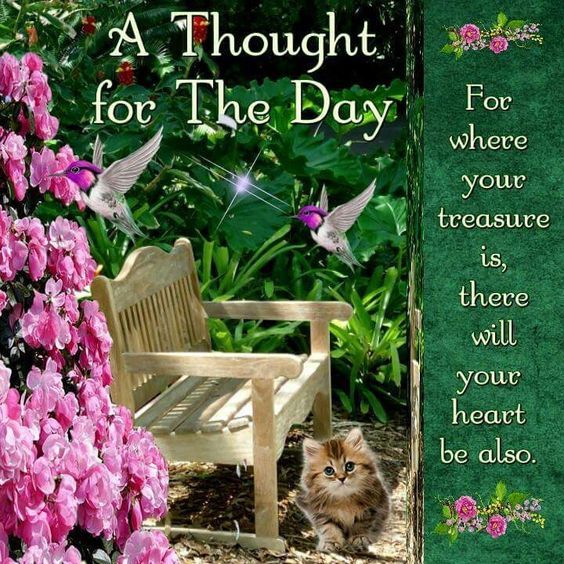 For Where Your Treasure Is, There Will Your Heart Be Also Pictures ...