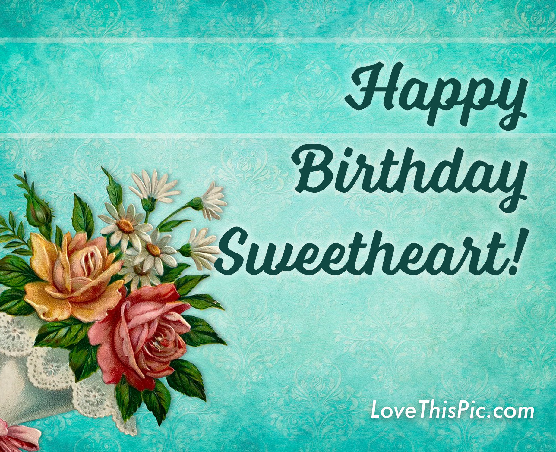 Happy Birthday Sweetheart Pictures Photos And Images For Facebook