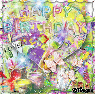 Colorful Flashing Happy Birthday Gif Pictures, Photos, and Images for ...