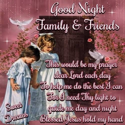 Good Night Family & Friends Pictures, Photos, and Images for Facebook ...