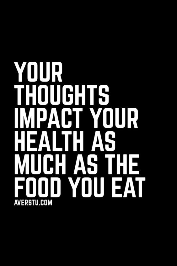 Your Thoughts Impact Your Health As Much As The Food You Eat Pictures ...