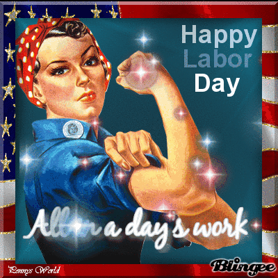 Strong Woman Happy Labor Day Gif Pictures, Photos, and Images for ...