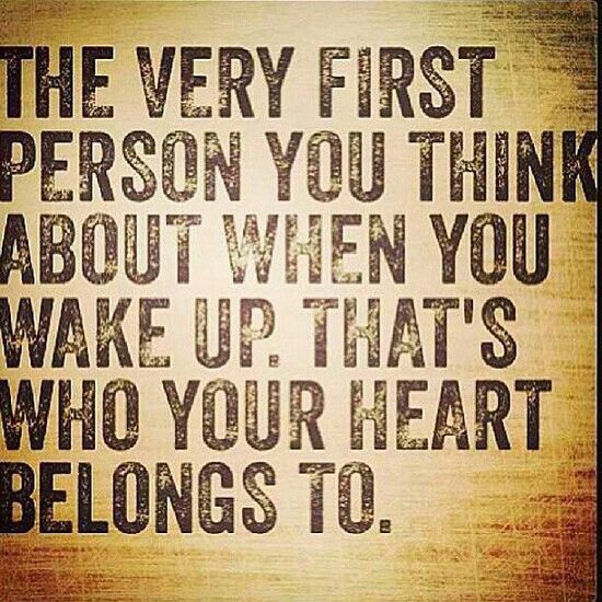 The Very First Person You Think About When You Wake Up. Pictures ...