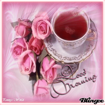 Good Morning Tea Rose Gif Pictures, Photos, and Images for Facebook ...
