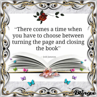 Someone Closing A Book Gif