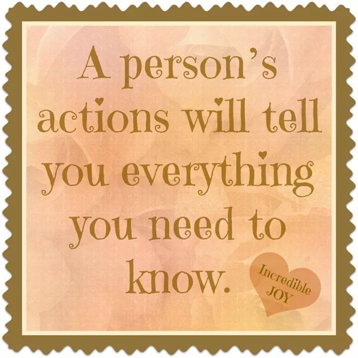 A Person's Actions Pictures, Photos, and Images for Facebook, Tumblr ...