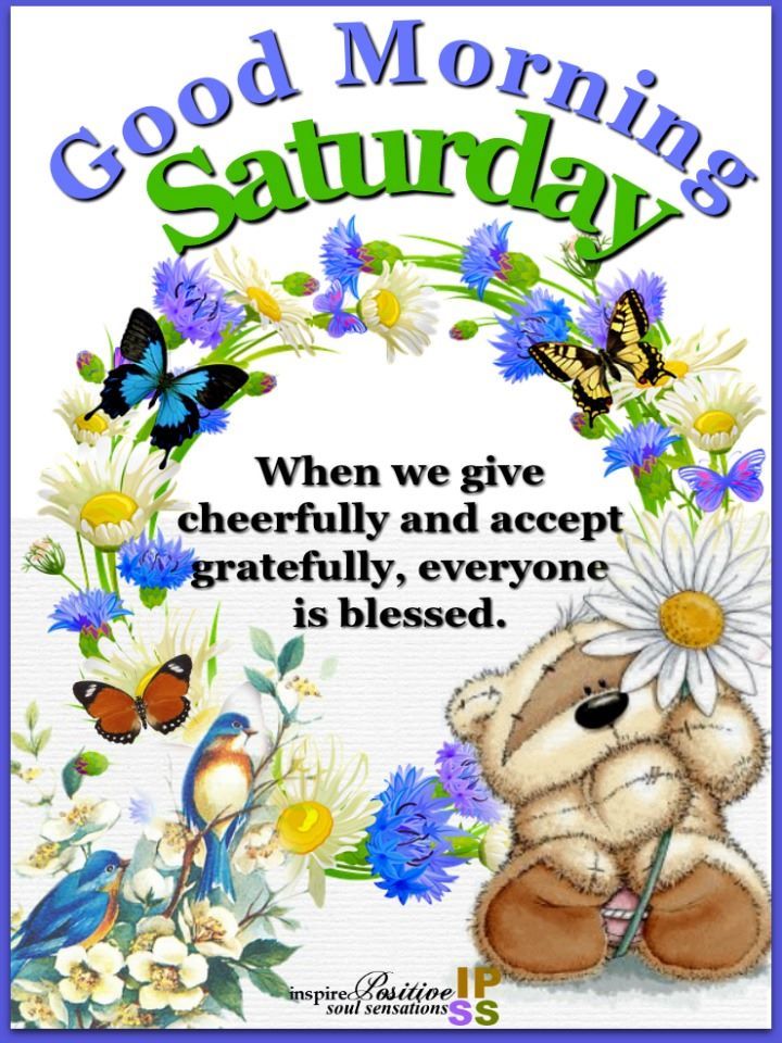 When We Give Cheerfully And Accept Gratefully, Everyone Is Blessed ...