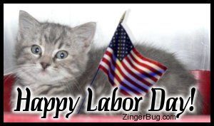 Kitty Flag Happy Labor Day! Pictures, Photos, and Images for Facebook ...