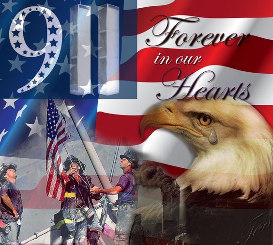 911 Never Forget Eagle