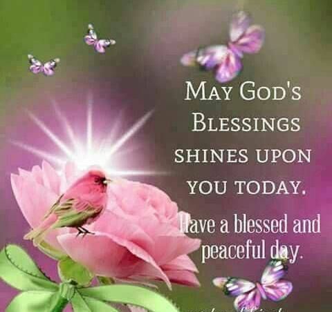 May God's Blessings Shines Upon You Today Pictures, Photos, and Images ...