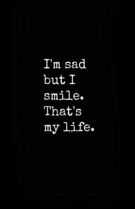 I'm Sad But I Smile Pictures, Photos, and Images for Facebook, Tumblr ...