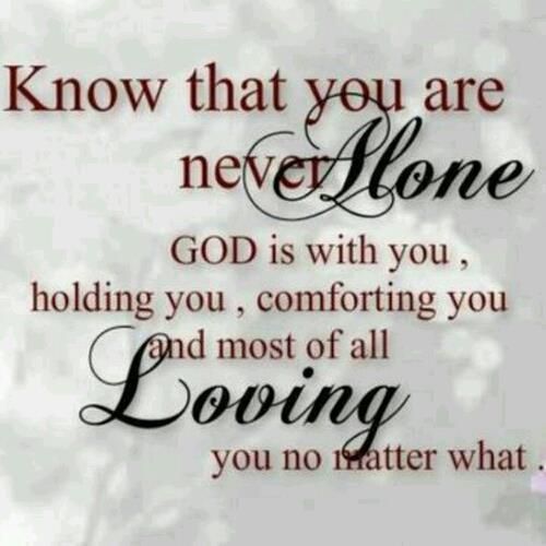 You Are Never Alone, God Is With You Pictures, Photos, and Images for ...