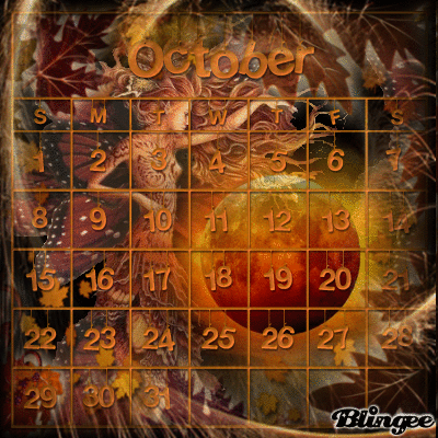 Calendar October Animated Quote Pictures, Photos, and Images for ...