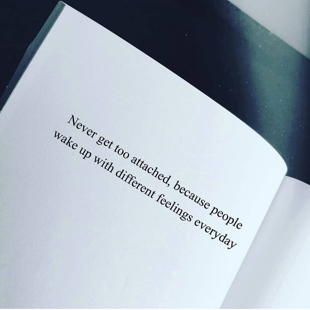 Never Get Too Attached Pictures, Photos, and Images for Facebook ...