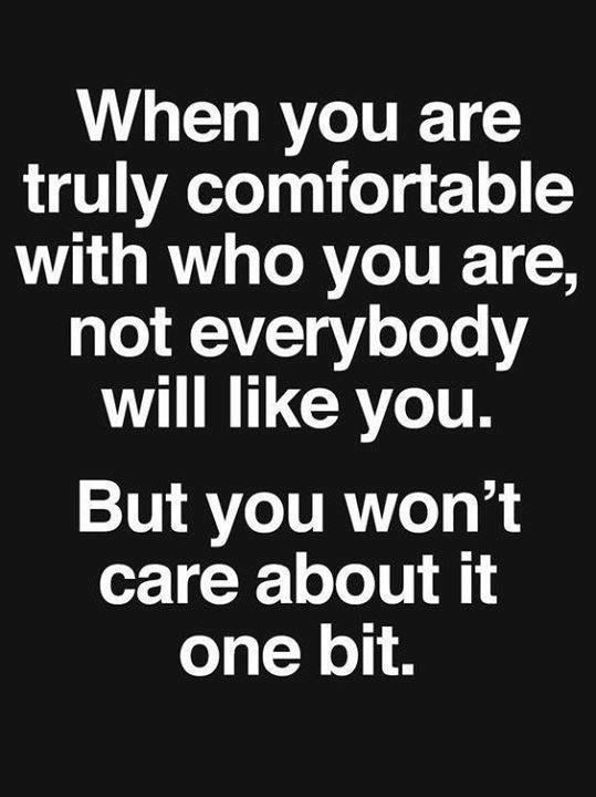 When You Are Truly Comfortable With Who You Are Pictures, Photos, and ...