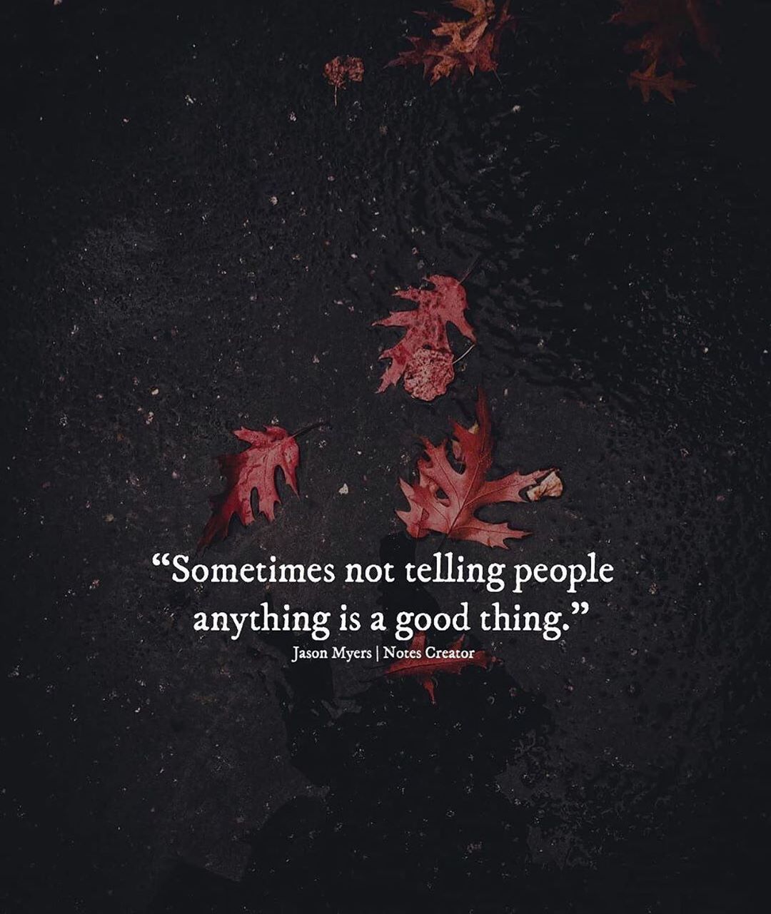 Sometimes Not Telling People Anything Is A Good Thing Pictures, Photos ...