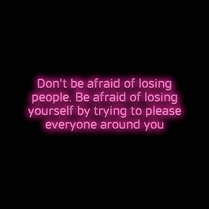 Don't Be Afraid Of Losing People Pictures, Photos, and Images for ...