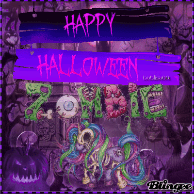 Zombie Style Happy Halloween Gif Pictures, Photos, and Images for ...