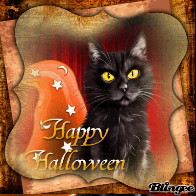 Black Cat Happy Halloween Pictures, Photos, and Images for Facebook ...