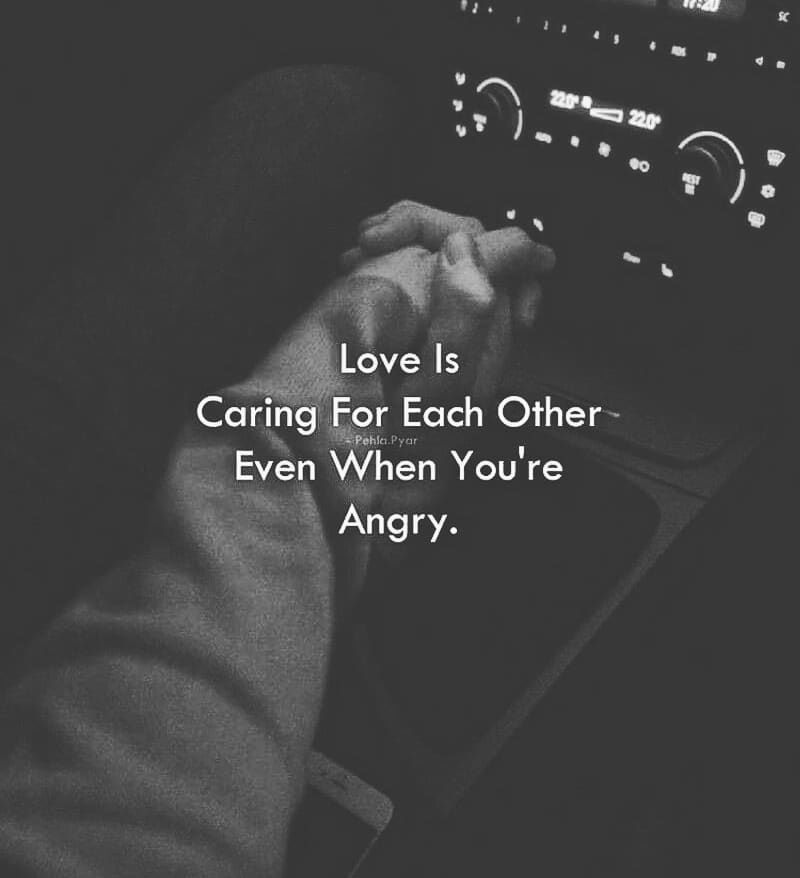 Love Is Caring For Each Other. Even When You're Angry Pictures, Photos ...