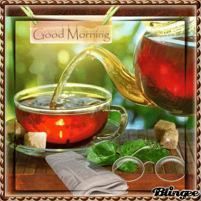 Hot Tea Good Morning Gif Pictures, Photos, and Images for Facebook ...