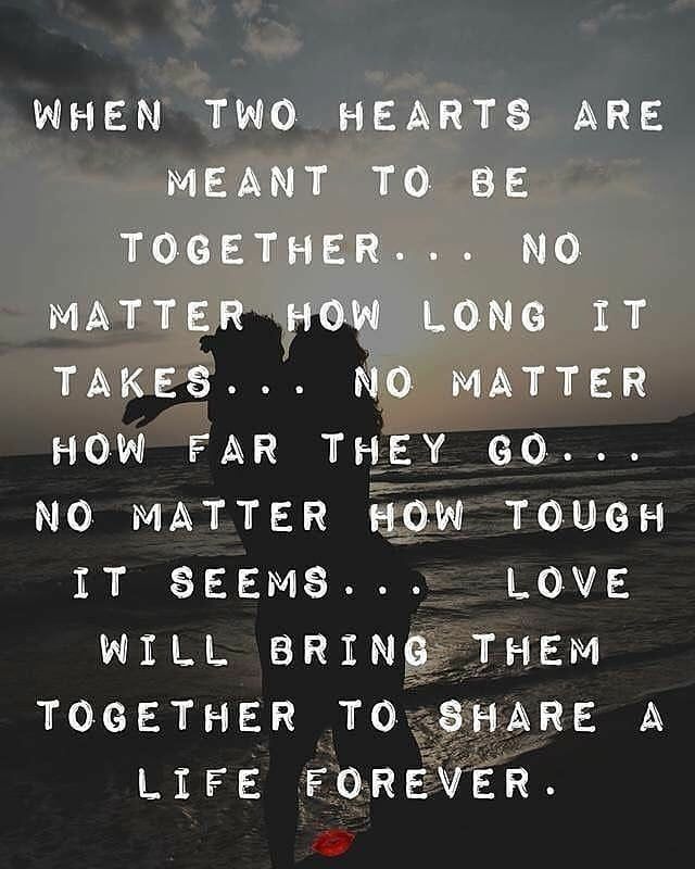 Two Hearts Together Quotes