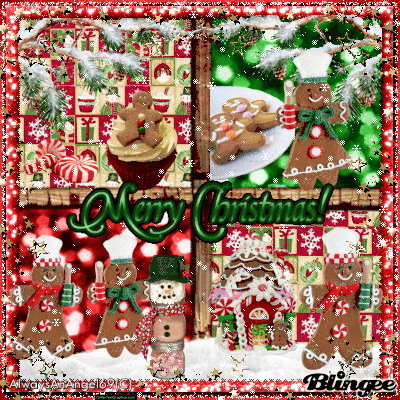 Gingerbread Merry Christmas Quote Gif Pictures, Photos, and Images for ...