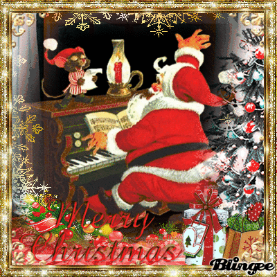 Santa Playing Piano Pictures, Photos, and Images for Facebook, Tumblr ...
