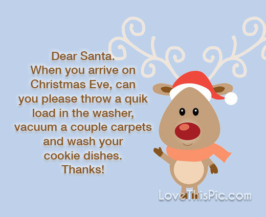 Dear Santa Pictures, Photos, and Images for Facebook, Tumblr, Pinterest ...