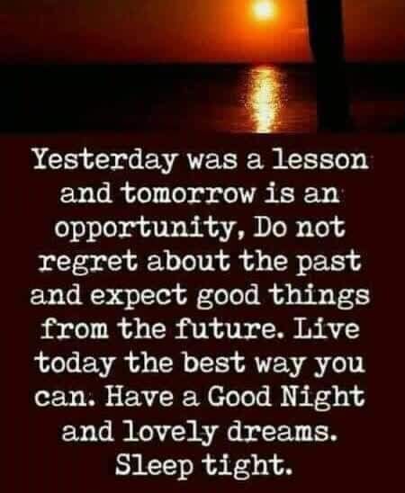 Yesterday Was A Lesson And Tomorrow Is An Opportunity Pictures, Photos ...