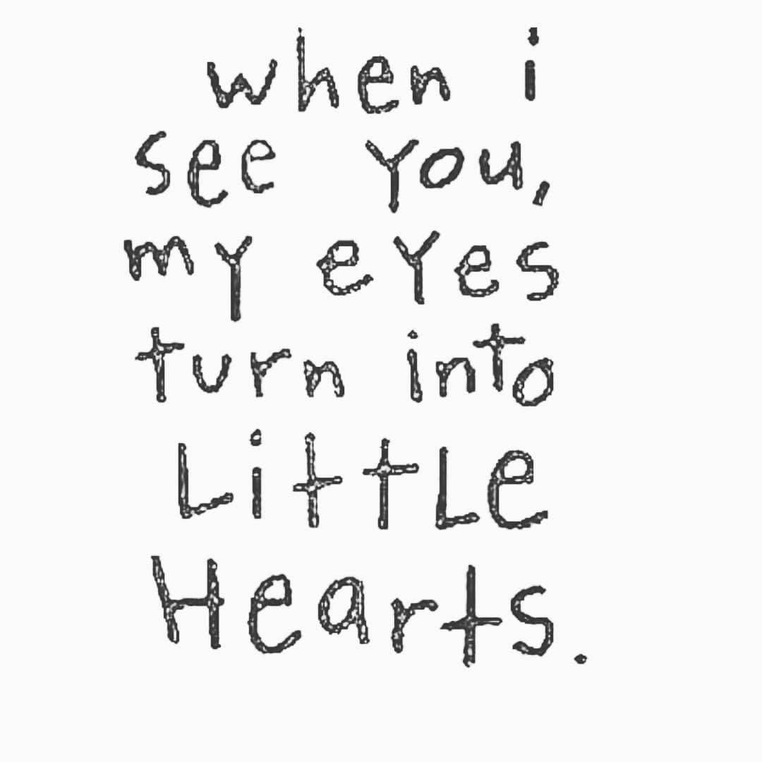 When I See You, My Eyes Turn Into Little Hearts Pictures, Photos, and ...