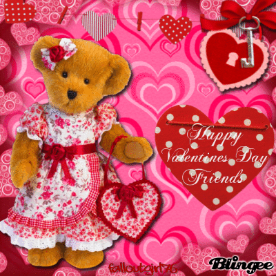 Beary Happy Valentines Day My Friends Pictures, Photos, and Images for ...