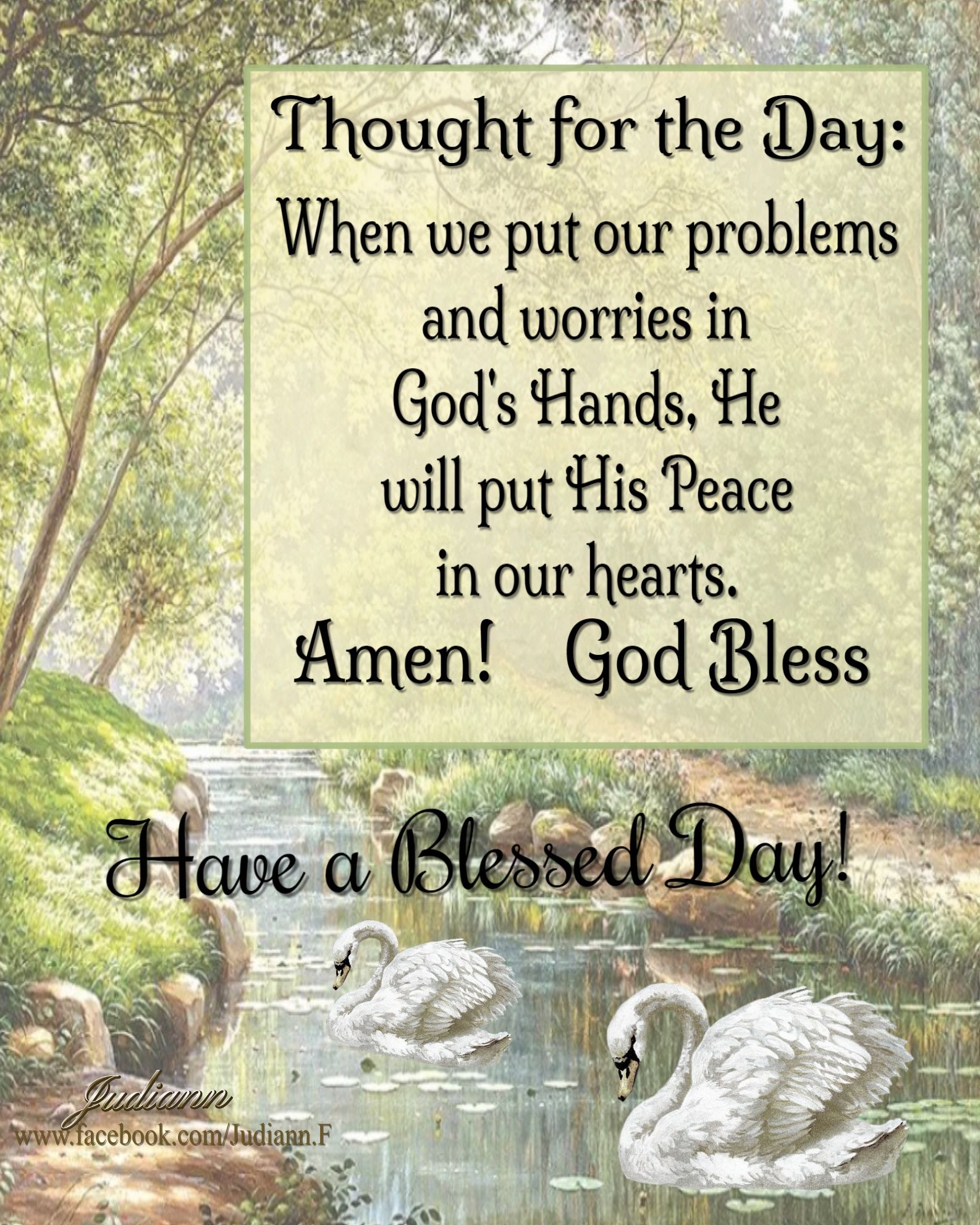 When We Put Our Problems And Worries In God's Hands Pictures, Photos ...