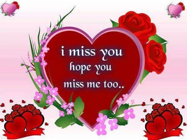 I Miss You, Hope You Miss Me Too Pictures, Photos, and Images for ...