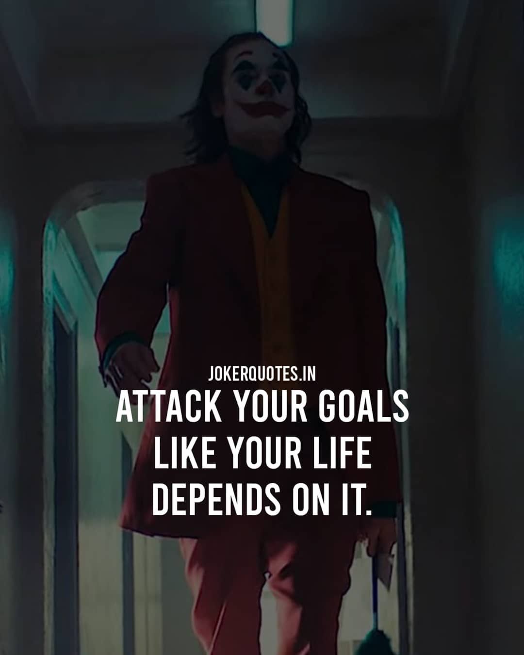 Attack Your Goals Like Your Life Depends On It Pictures, Photos, and ...